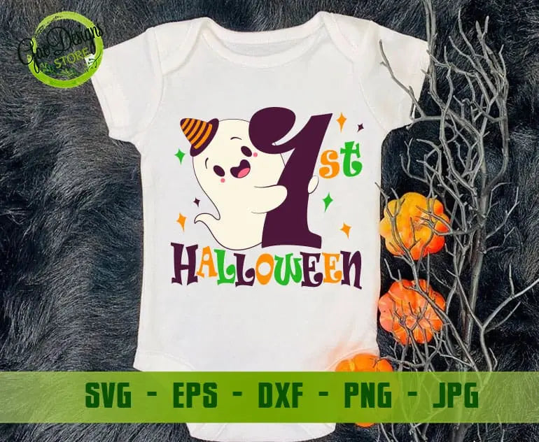 1st Halloween Svg My First Halloween Svg Cute halloween svg ...
