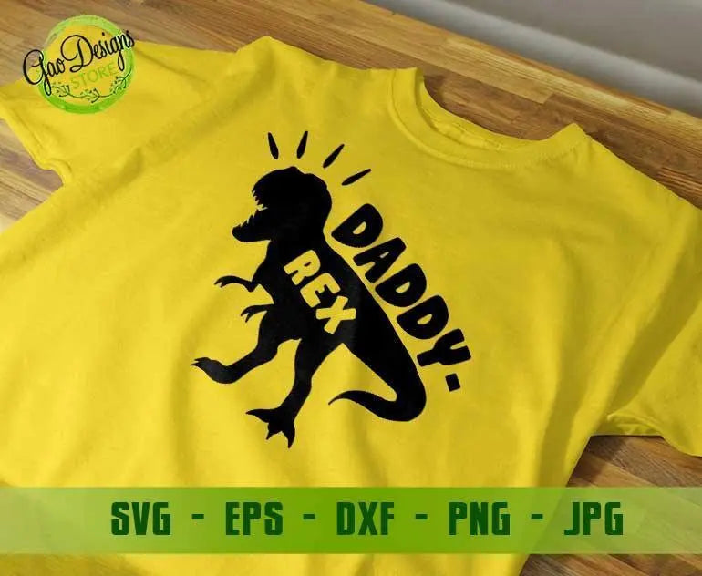 Daddy Rex Svg, Baby Rex Svg, T-Rex Father's day svg, Daddysaurus Rex ...