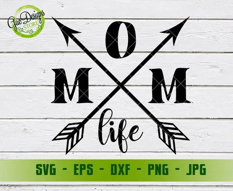 Mom life Arrows SVG Momlife SVG, Mom PNG File, Mom T Shirt Design ...