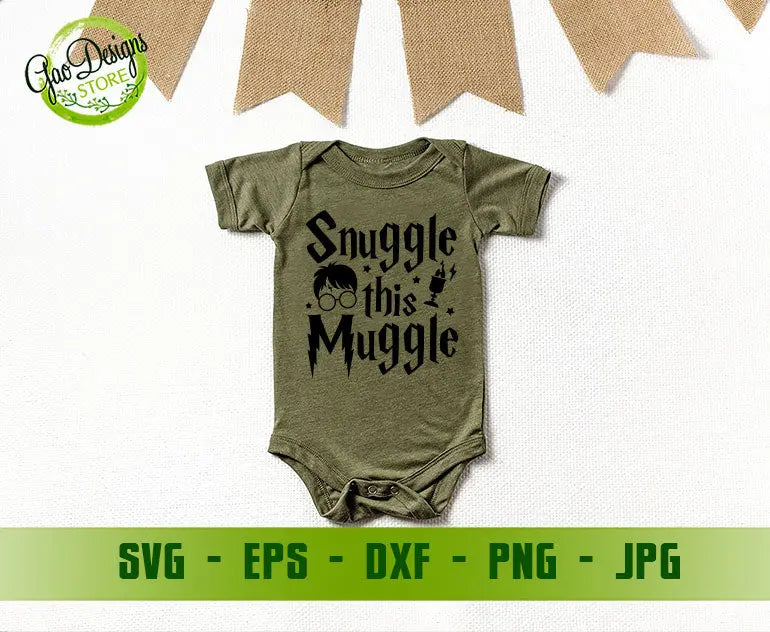 Snuggle This Muggle Harry Potter SVG Cut File, Harry Potter Cricut ...