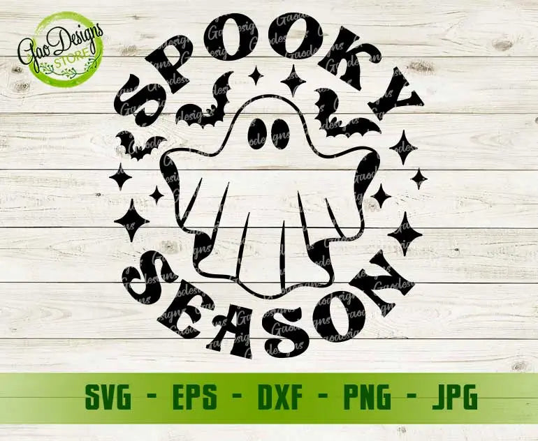 Spooky Season svg cricut file, Funny Halloween svg - Gaodesigns Store