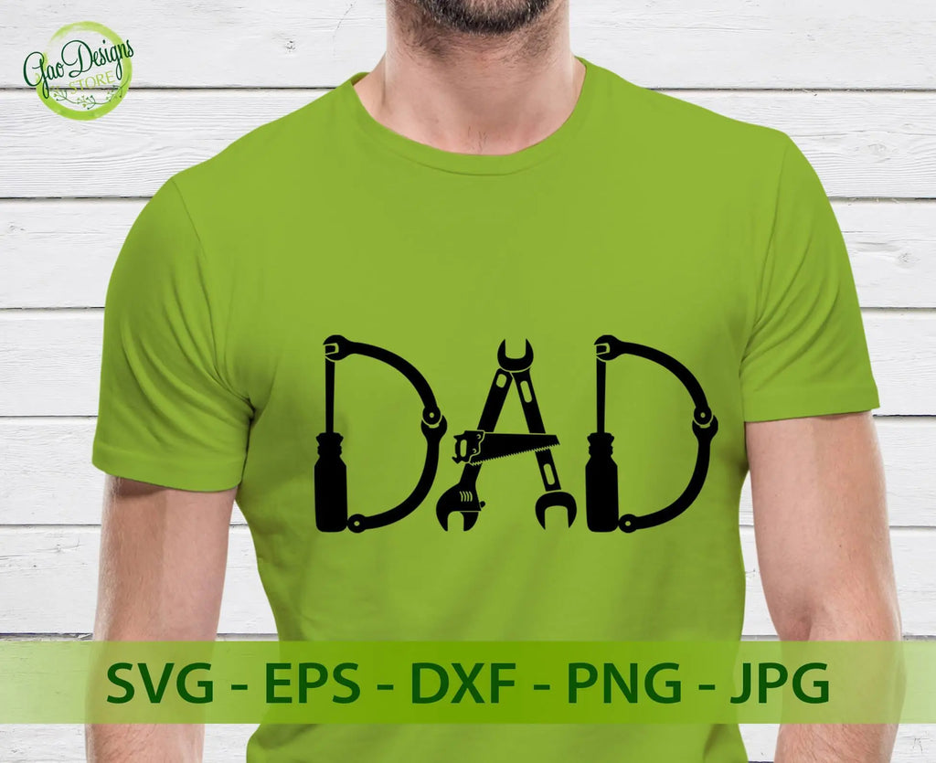 Dad tools SVG files for cricut, Happy Father's day svg Silhouette ...