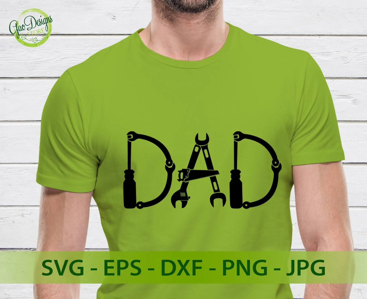 Dad tools SVG files for cricut, Happy Father's day svg Silhouette ...