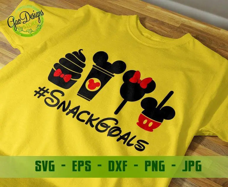 Disney Snack goals SVG, Disney svg, squad goals disney svg png file ...