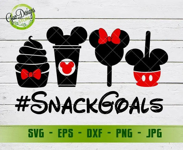 Disney Snack goals SVG, Disney svg, squad goals disney svg png file ...