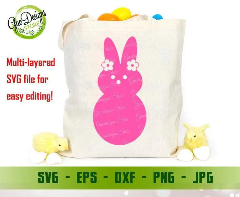 Easter Peeps SVG, Easter Peeps Clip art Cut File Bundle, Easter Clipart ...