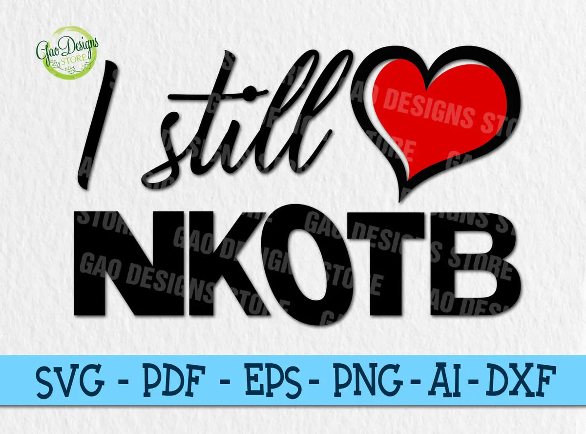 New kids on the block band cut file, 90s boy band svg, rock boy band ...