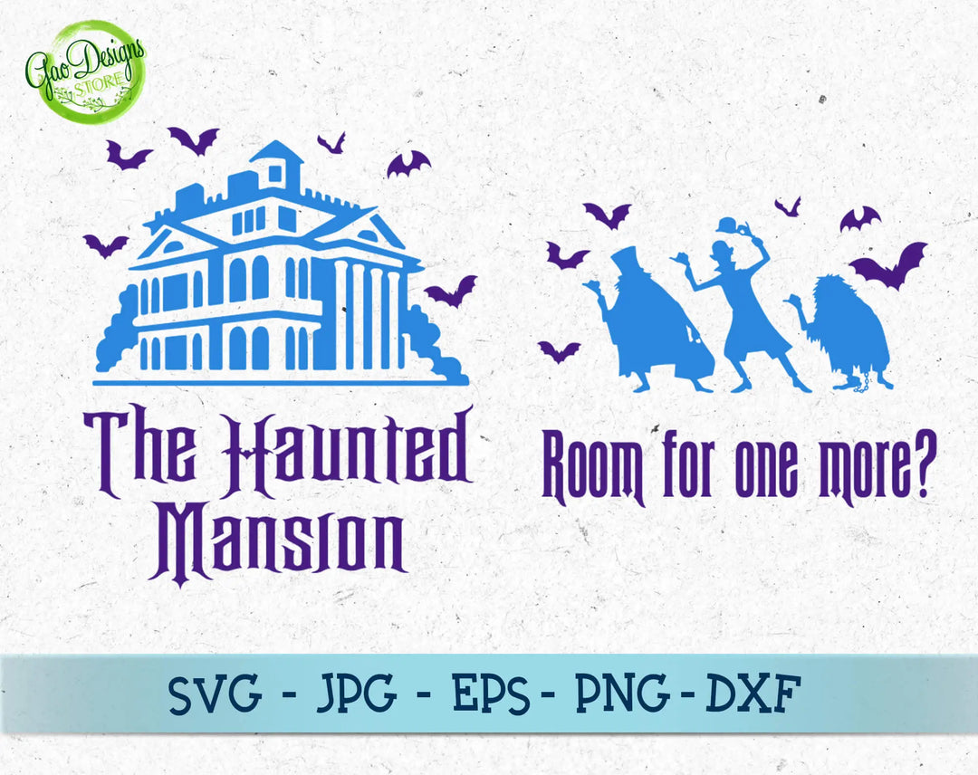The Haunted Mansion svg, Foolish Mortals Vector, disney halloween svg ...